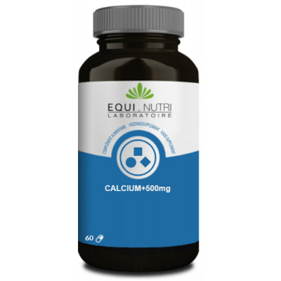 Equi Nutri Calcium Plus 60 gélules végétales 500mg pidolate calcium ...
