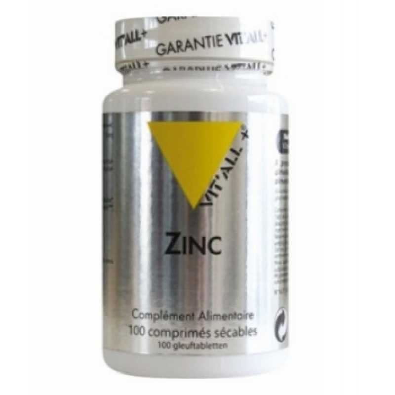 Vit'all + Zinc 100 comprimés sécables complément alimentaire