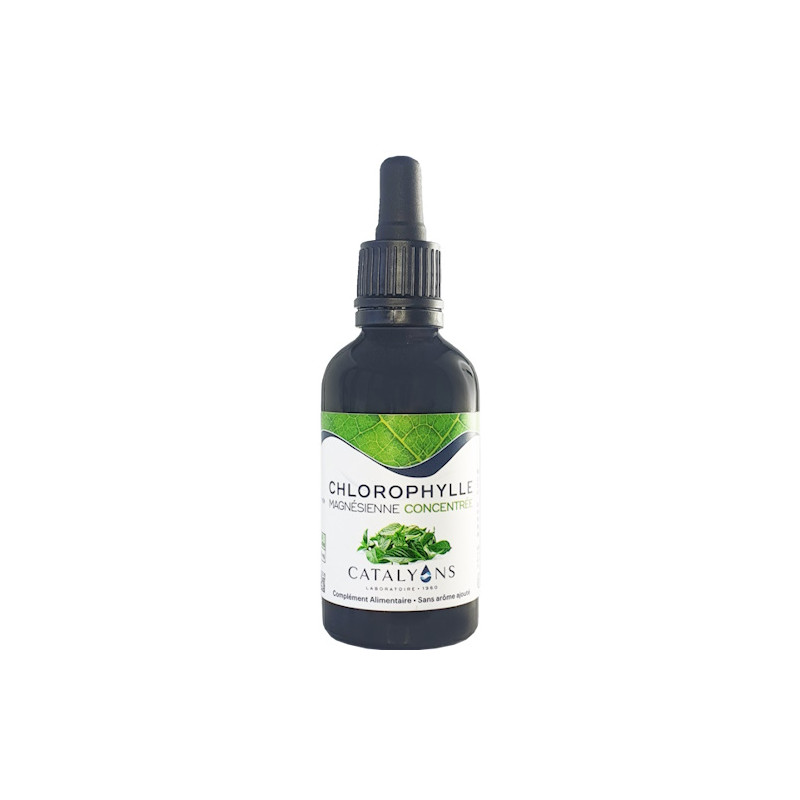 Catalyons Chlorophylle Magnésienne concentrée liquide 50 ml detox et purification les copines bio