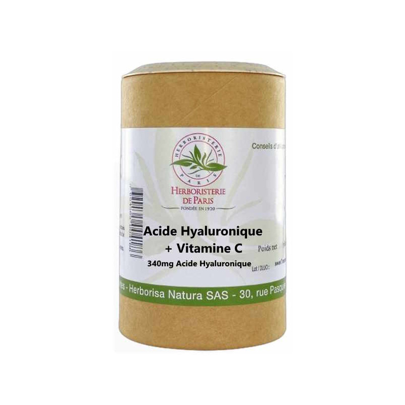 Herboristerie de paris Acide hyaluronique et Vitamine C 60 gélules ...